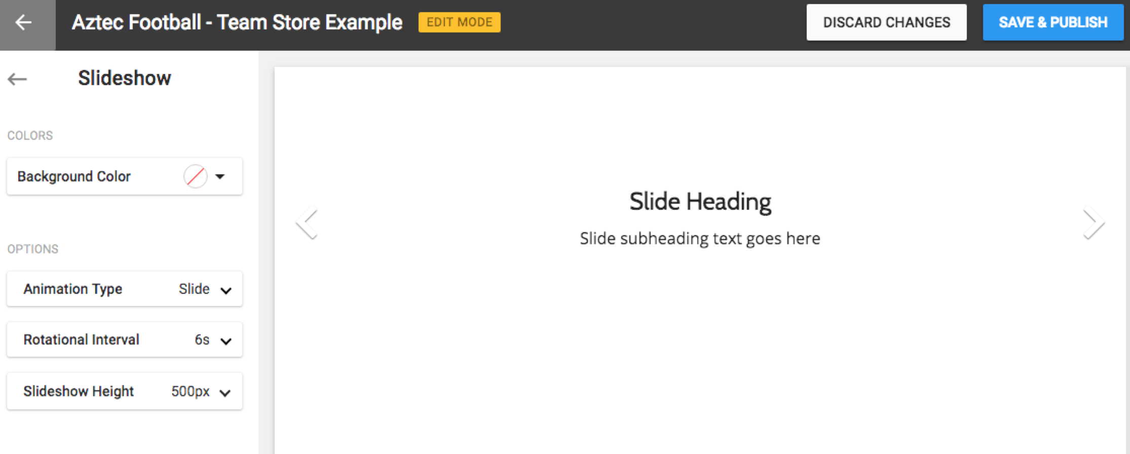 Slideshow Component – Inksoft