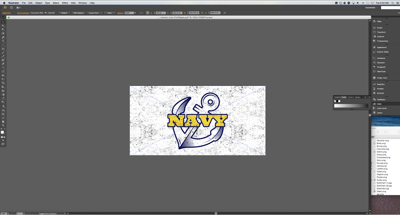 Apply Distress Using Adobe Illustrator CS6 – Inksoft