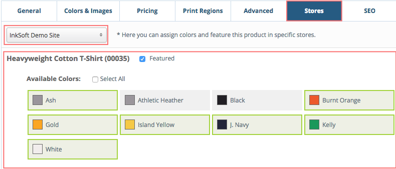 Blank Purchase Options (for selling blanks in Stores) – Inksoft
